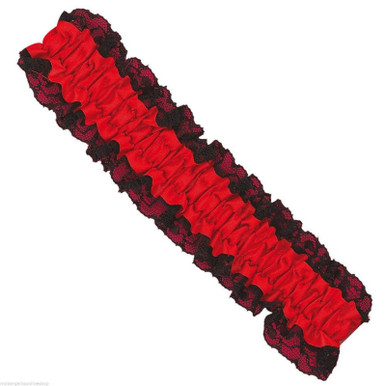 Hen Party Garter Red With Black Trim - Futura Online Shop