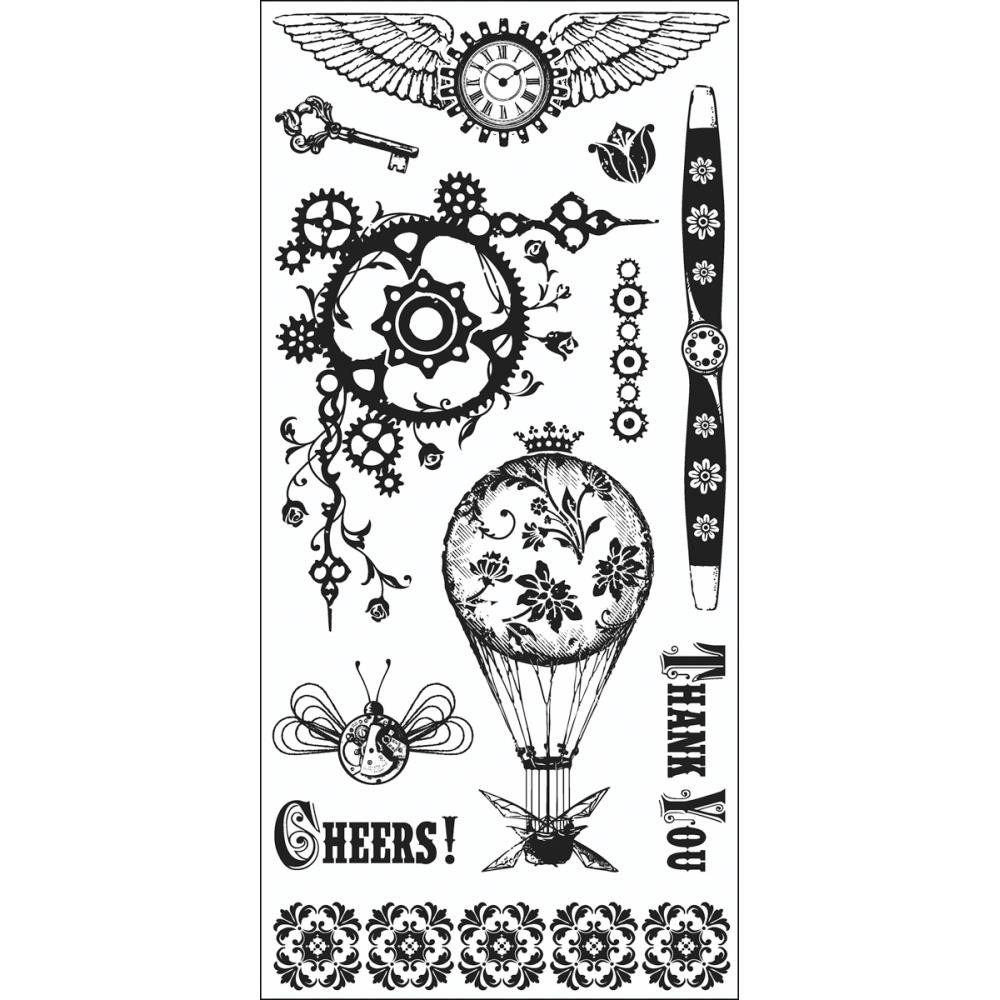 Steam Punk Stamps - Poly Clay Play