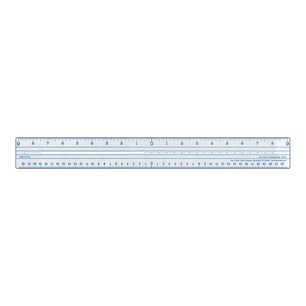 Zero Centering Ruler - Three Sizes Available - Poly Clay Play