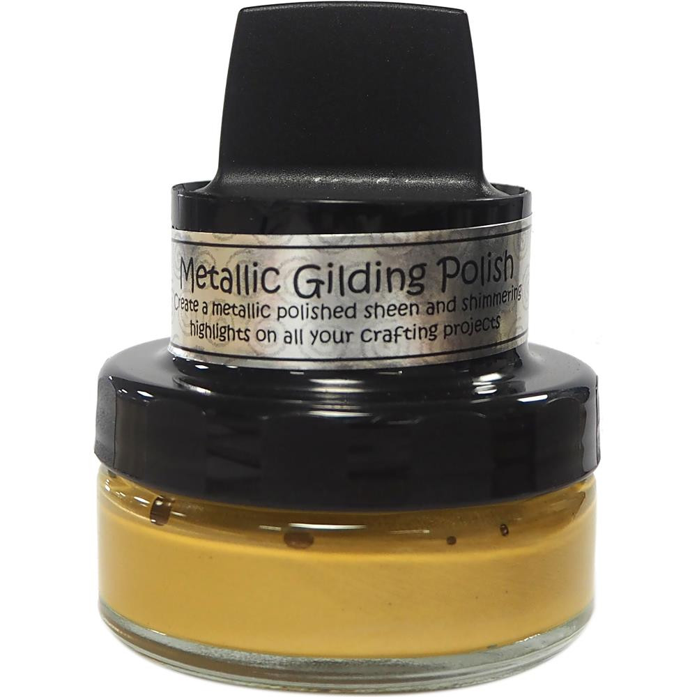 Cosmic Shimmer Metallic Gilding Polish - Hay Bale - Poly Clay Play