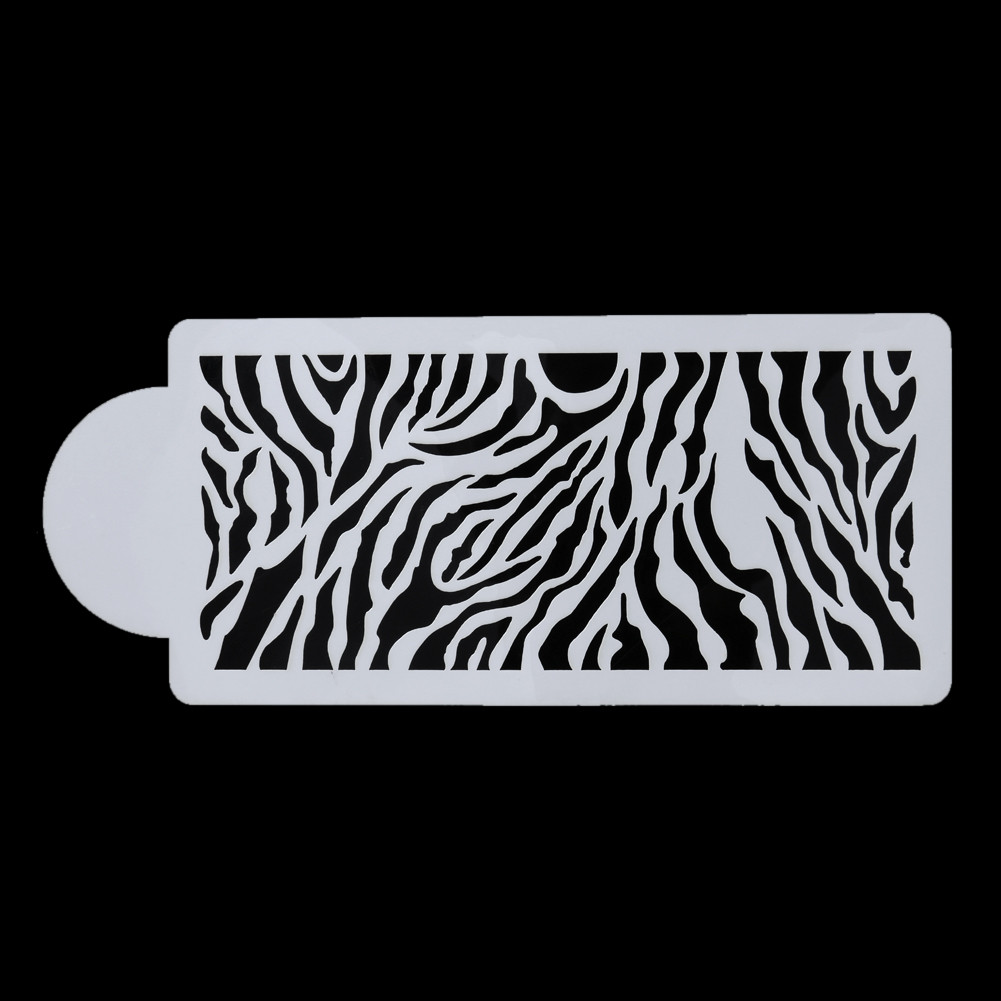 Animal Print set of 4 Stencils - Poly Clay Play