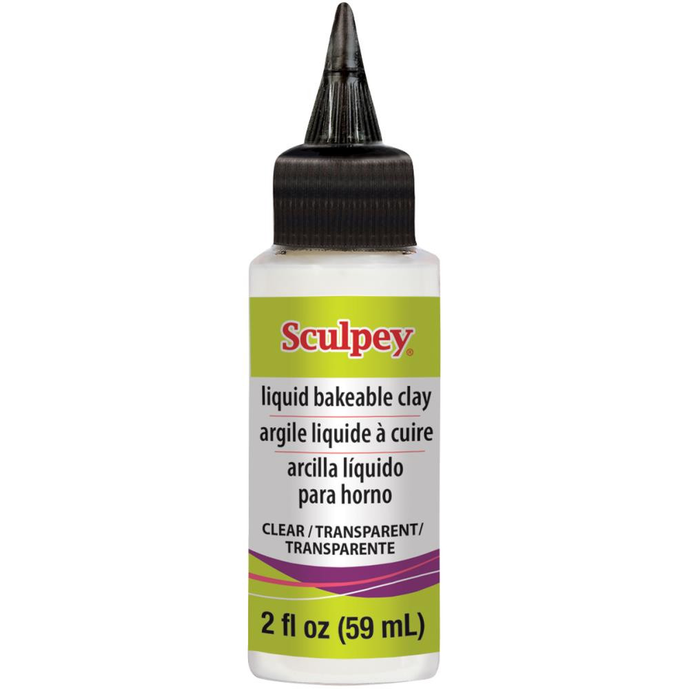 Sculpey® Liquid Bakeable Clay Original Transparent 2 oz - Poly Clay Play