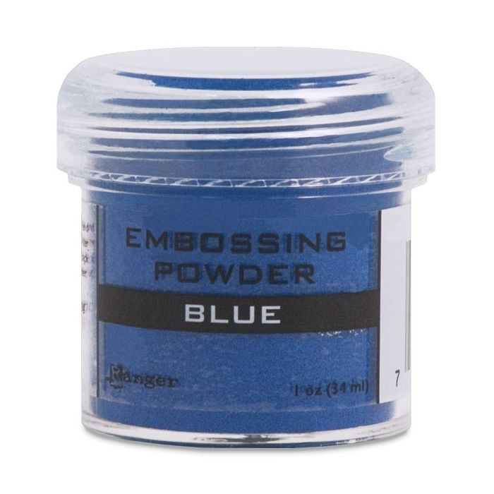 Ranger Blue Embossing Powder - Poly Clay Play
