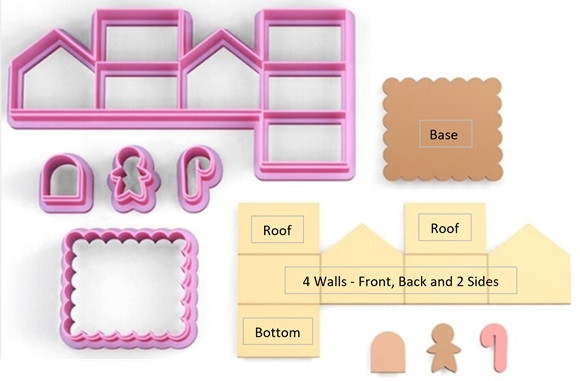 Gingerbread House and more Projects - Poly Clay Play