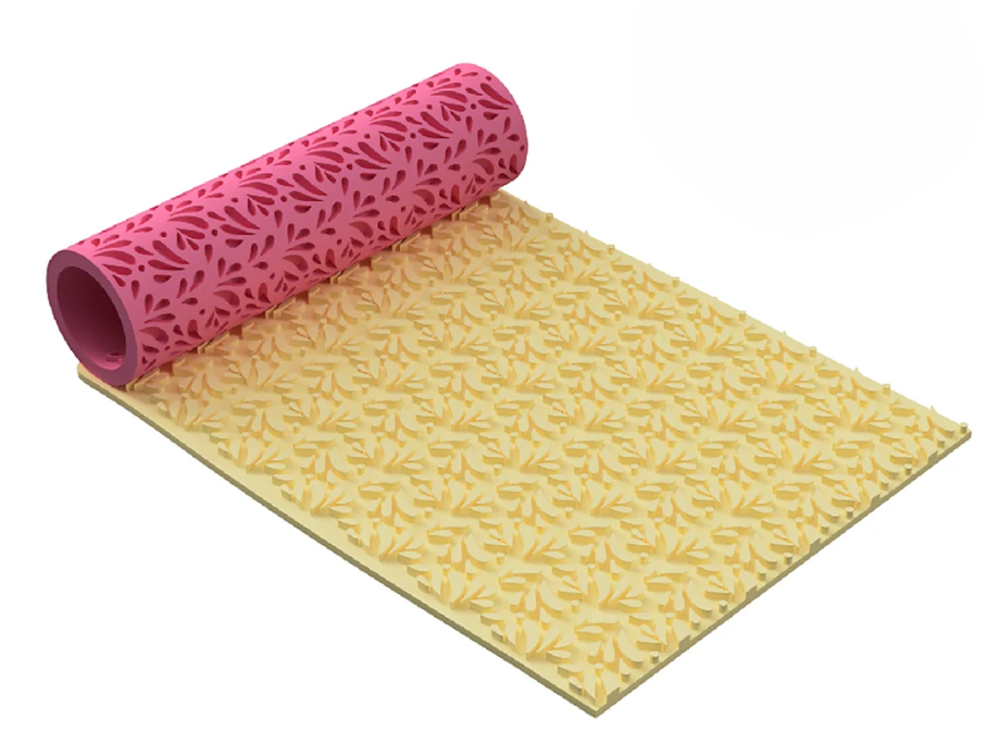 PCP Texture Roller Handle - Poly Clay Play