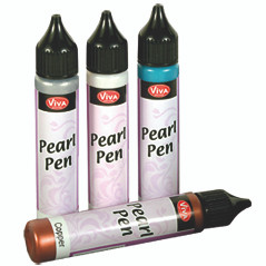 Pearl Pens - Silver Chrome