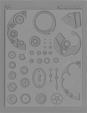 Steam Punk Stamps - Poly Clay Play