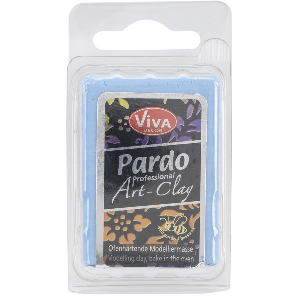 Pardo Translucent Art Clay Light Blue - Poly Clay Play