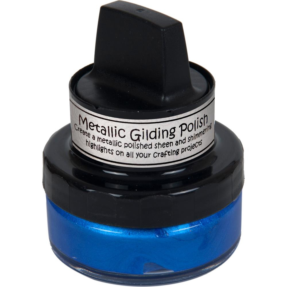 Cosmic Shimmer Metallic Gilding Polish - Mediterranean Blue - Poly Clay ...