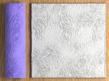 PCP Hair of the Dog Seamless Texture Roller - Poly Clay Play