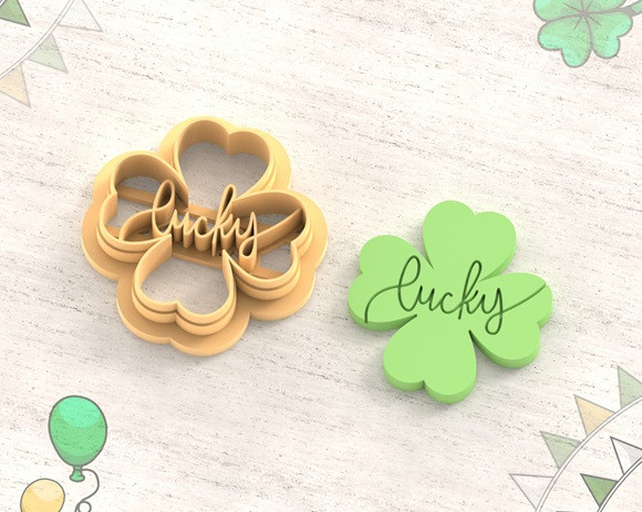 Freebie Friday - Lucky Clover - Poly Clay Play