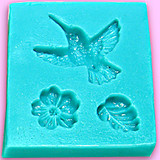 Mini Mold - Hummingbird - Poly Clay Play