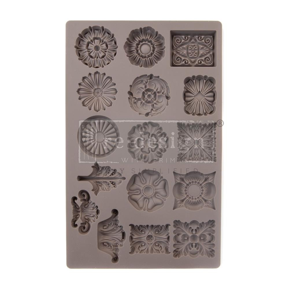 Elegant Borders Prima Mold - Poly Clay Play