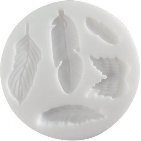Feather Mold - Poly Clay Play