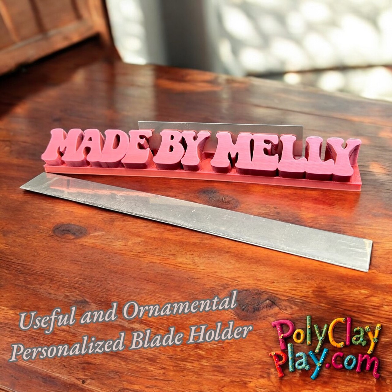 PCP Personalized Blade Holder - Poly Clay Play