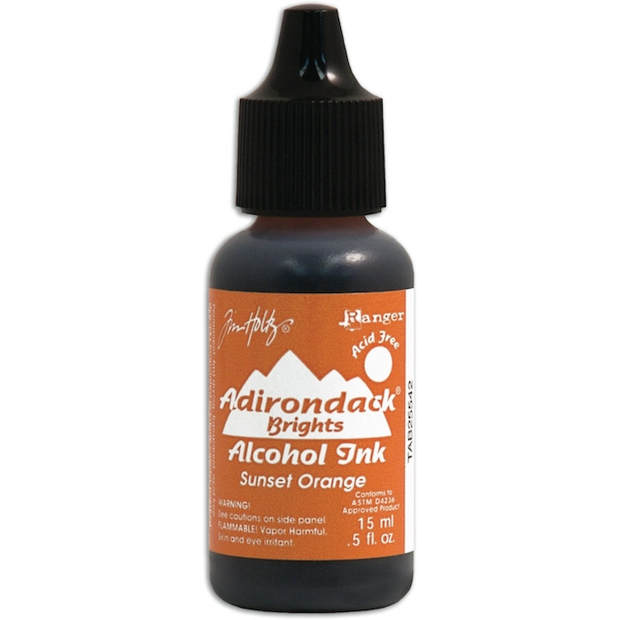 Alcohol Inks Tim Holtz - Sunset Orange - Poly Clay Play