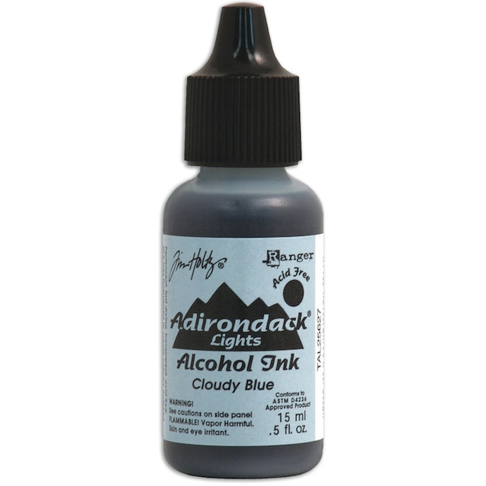 Alcohol Inks Tim Holtz - Cloudy Blue - Poly Clay Play