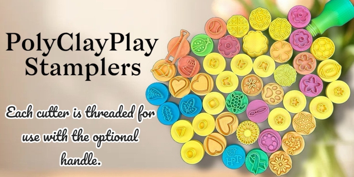 Cutters, Molds, Stamps & More - PCP Stamplers - Page 4 - Poly Clay Play