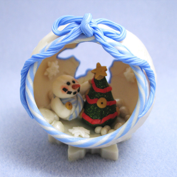 Ghost Filled Pumpkin Tutorial - Poly Clay Play