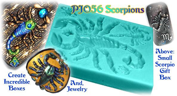 Scorpions Mold - Poly Clay Play