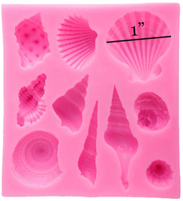 Conical Sea Shells - Poly Clay Play