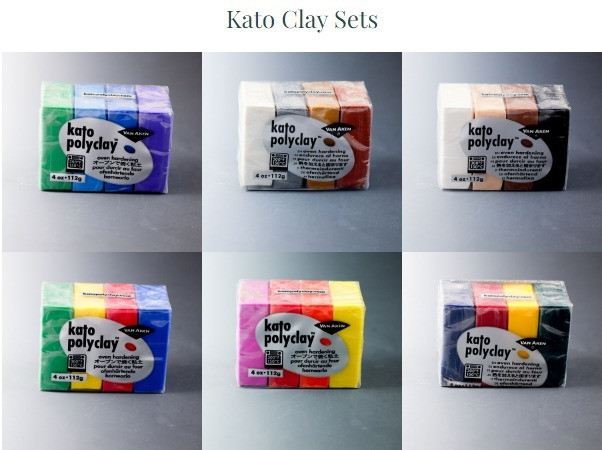 Clay - Kato PolyClay - Kato Clay Sets - Poly Clay Play