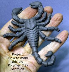 Scorpions Mold - Poly Clay Play
