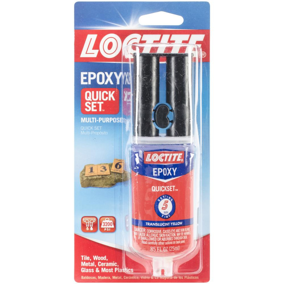 Loctite Quick Set Epoxy - Poly Clay Play