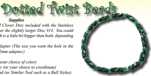 PCPC - Dotted Twist Beads Tutorial - Poly Clay Play