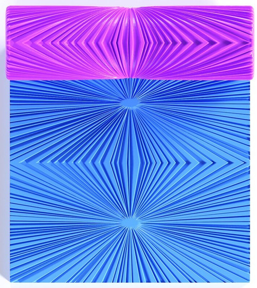 PCP Mesmerizing Rays Seamless Texture Roller - Poly Clay Play
