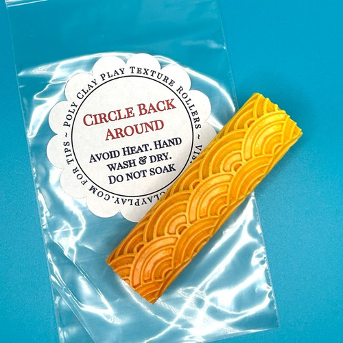 PCP Circle Back Around Seamless Texture Roller - Poly Clay Play