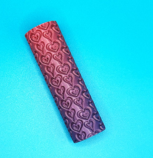 PCP Lovely Hearts Seamless Texture Roller - Poly Clay Play
