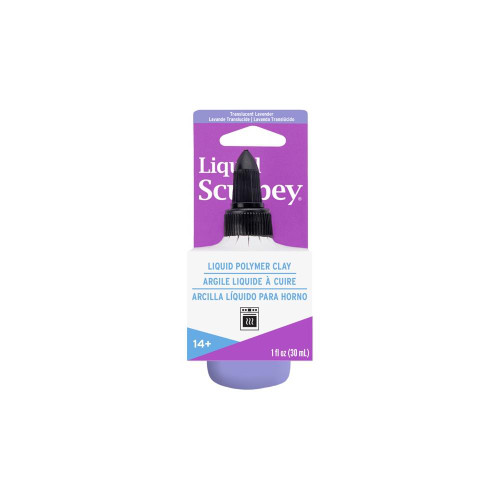 Sculpey® Liquid Bakeable Clay Translucent Lavendar 1 oz - Poly Clay Play