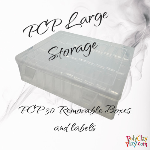 Clay Storage Boxes - Poly Clay Play