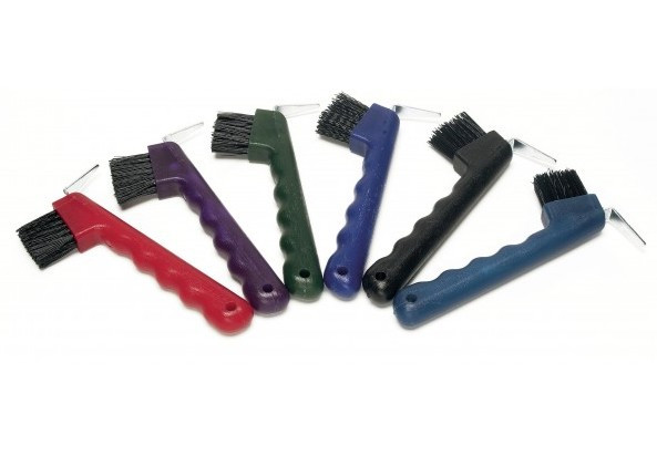Hoof Pick Brush with Comfort Grip