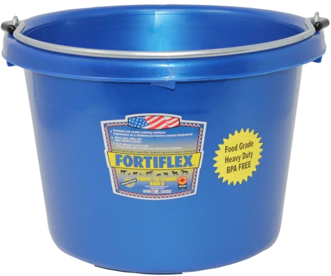 Utility Pail - 8 Qt Plastic Bucket