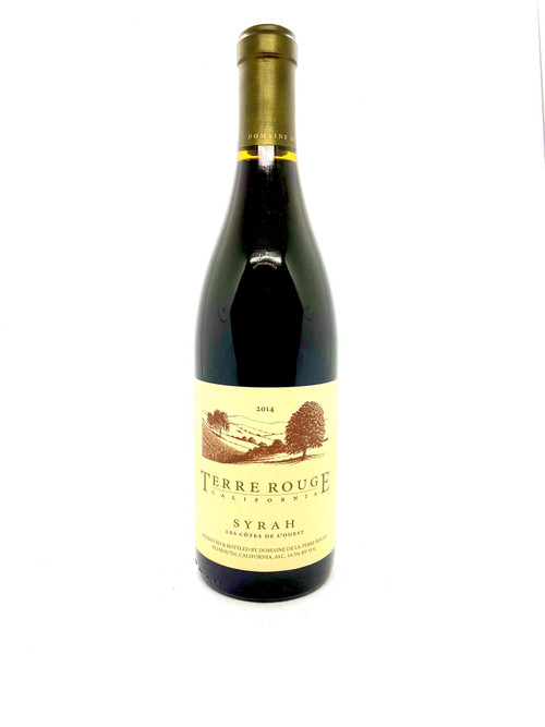 Domaine de la Terre Rouge, Syrah Les Côtes de L'Ouest California ...