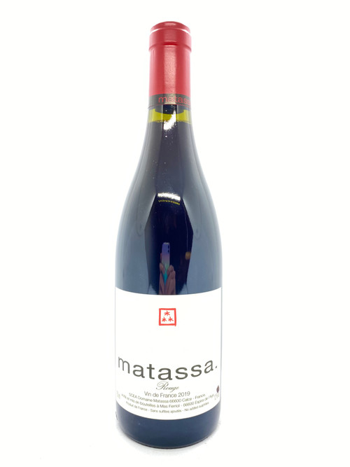 Matassa VDF Rouge 2019 - Natural Wine Company