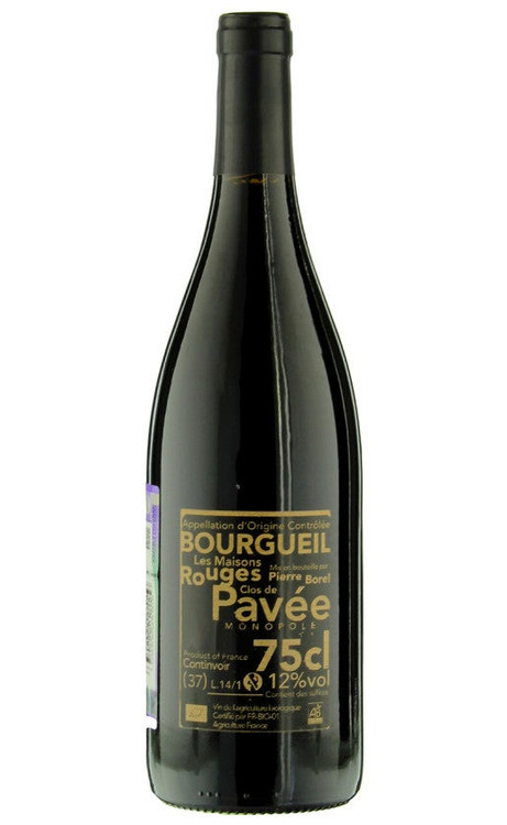 Pierre Borel, Bourgueil 'Clos De Pavee' Les Maisons Monopole Rouge ...