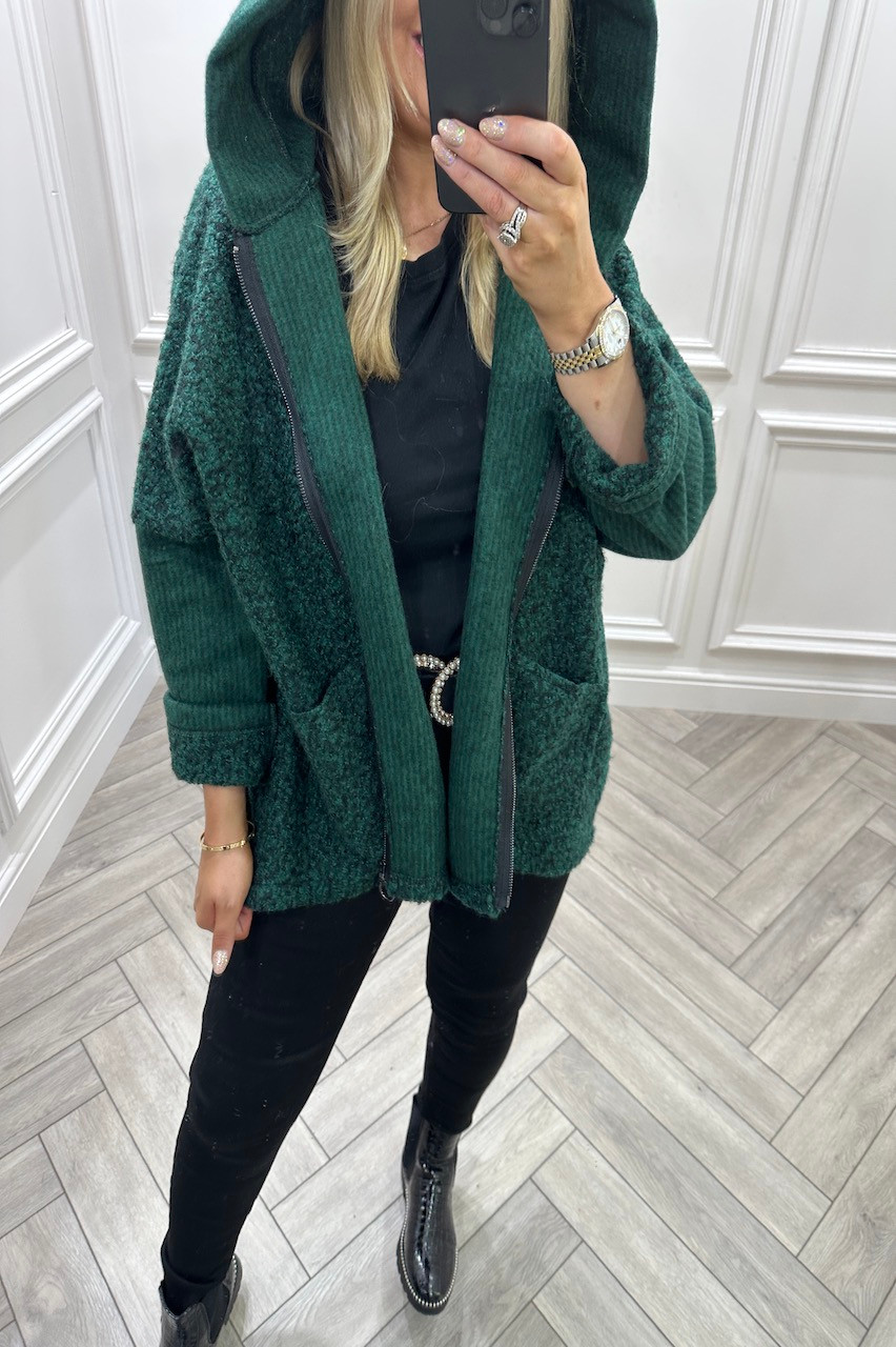 Jade Aurora Hooded Jacket - Want That Trend
