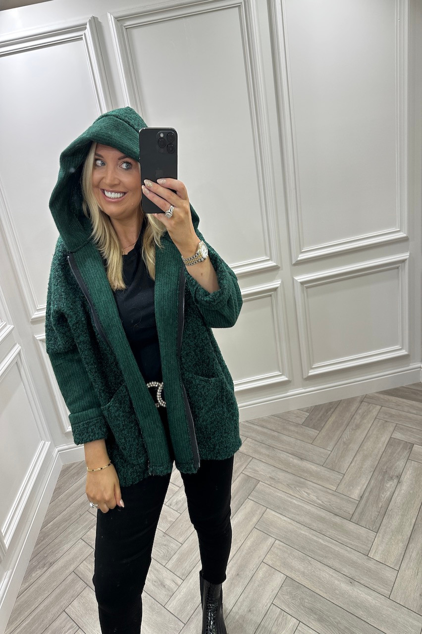 Jade Aurora Hooded Jacket - Want That Trend