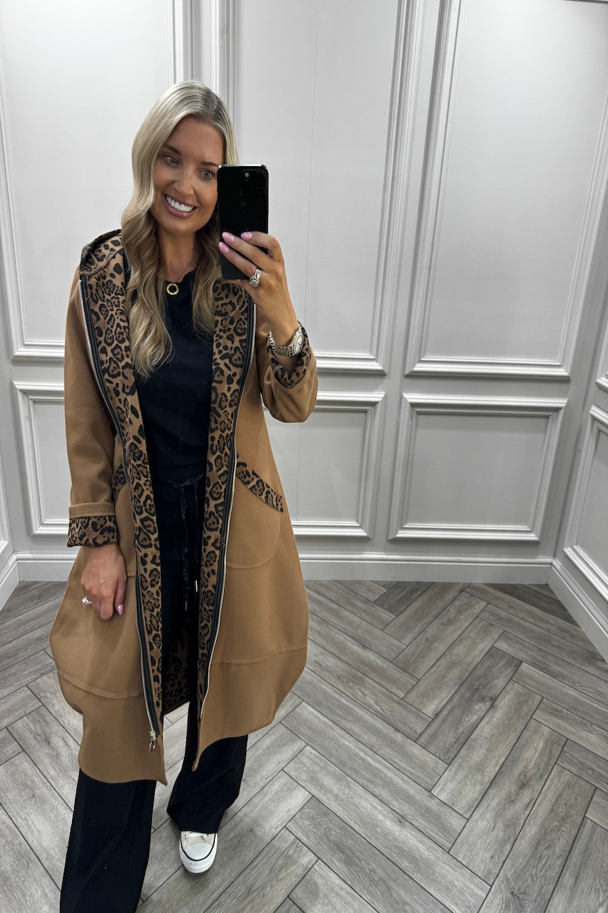 Nina Tan Leopard Jacket - Want That Trend