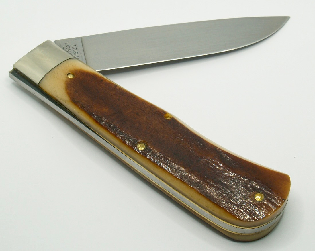 Great Eastern Tidioute Pioneer Trapper Frontier Bone 235111 Only 8 Made ...