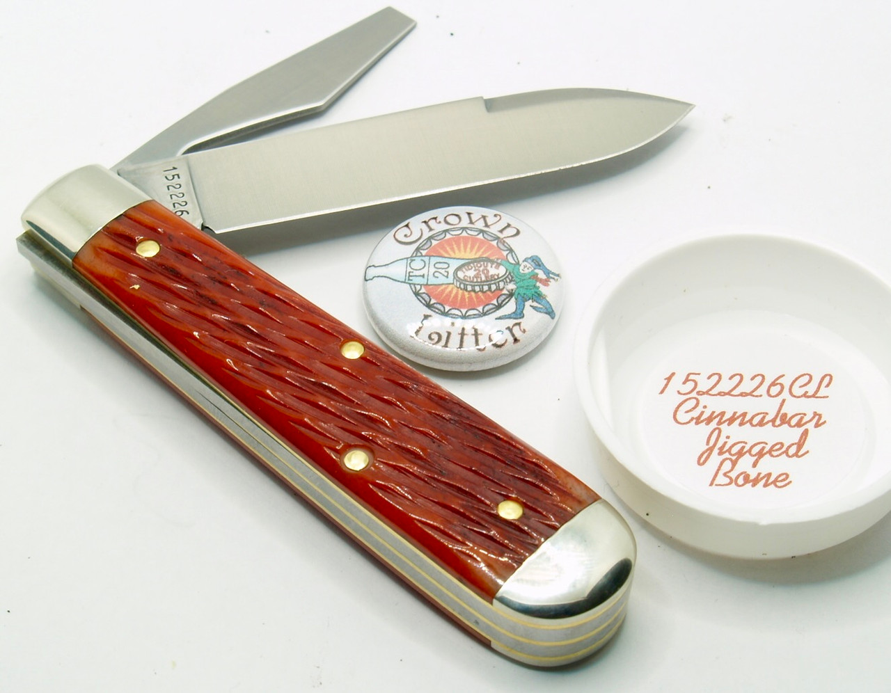 Great Eastern Tidioute Crown Lifter Cinnabar Jigged Bone 152226 ...