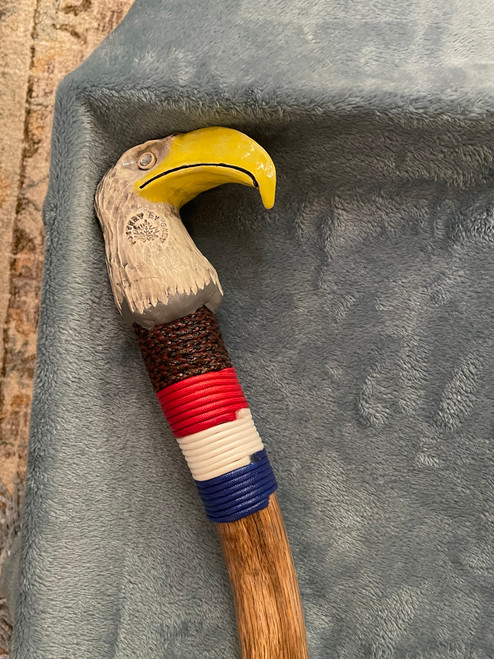 American Spirit Eagle Cane Walking Stick - Northwest Knife Company