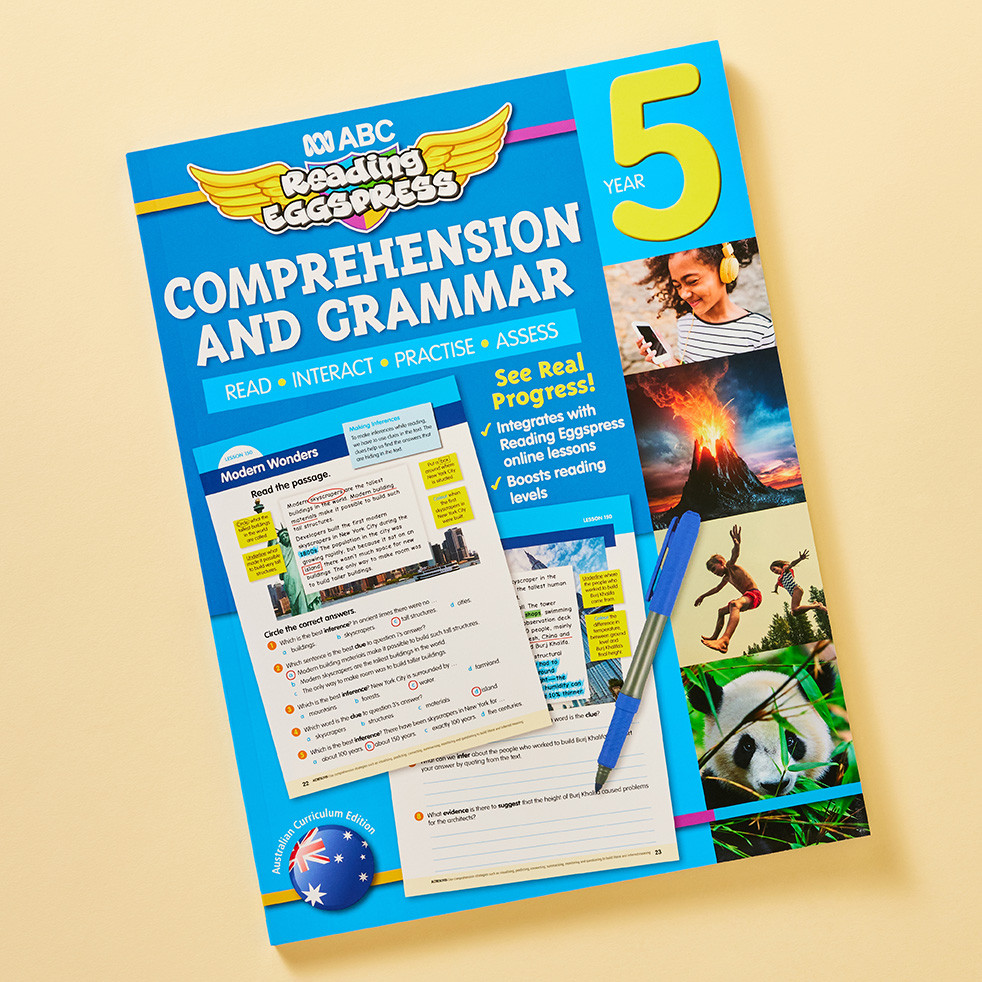 Year 5 Reading Comprehension and Grammar Workbook in Year 5 Reading ...
