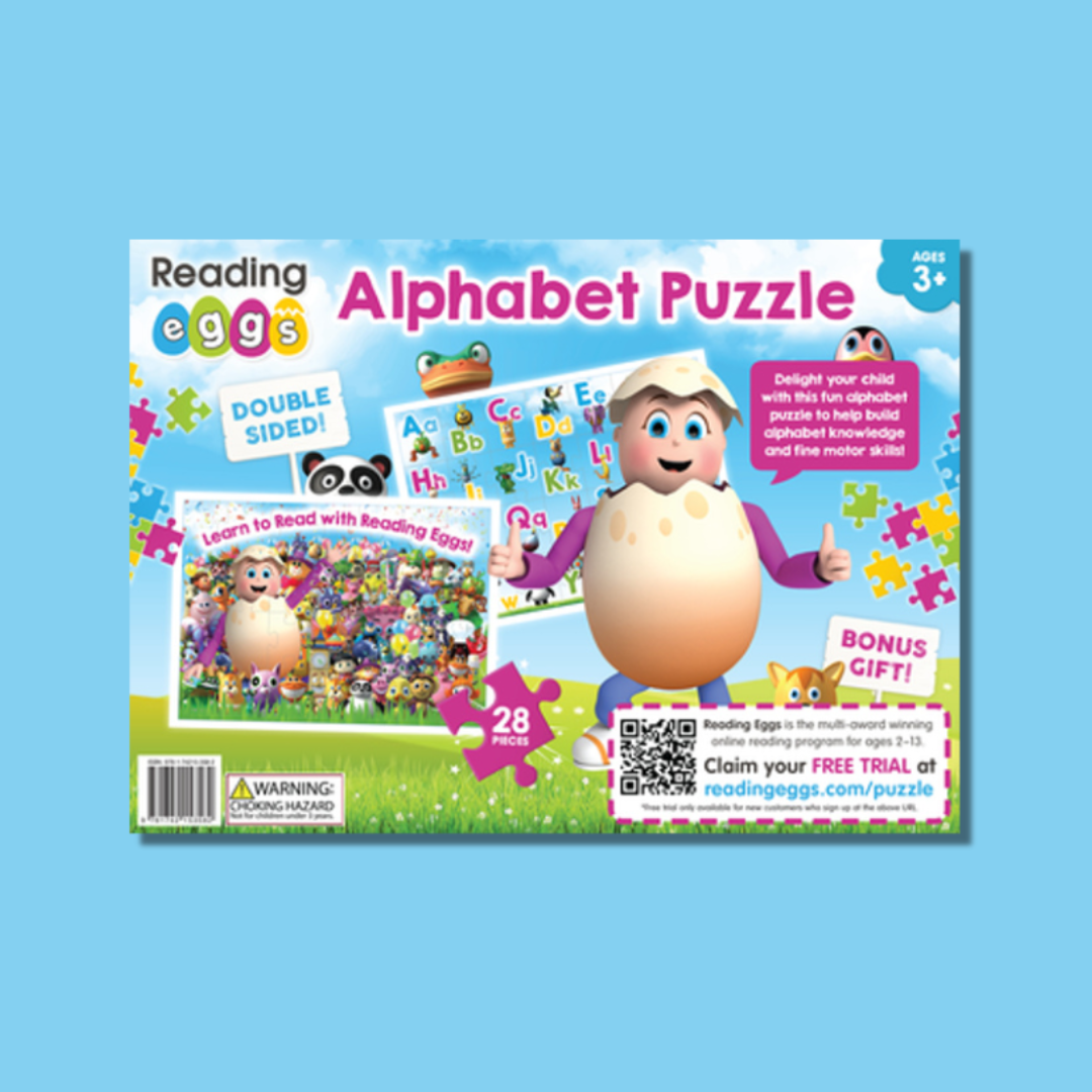 Alphabet Puzzle – Letter Recognition Activity (Ages 3+) in Alphabet ...