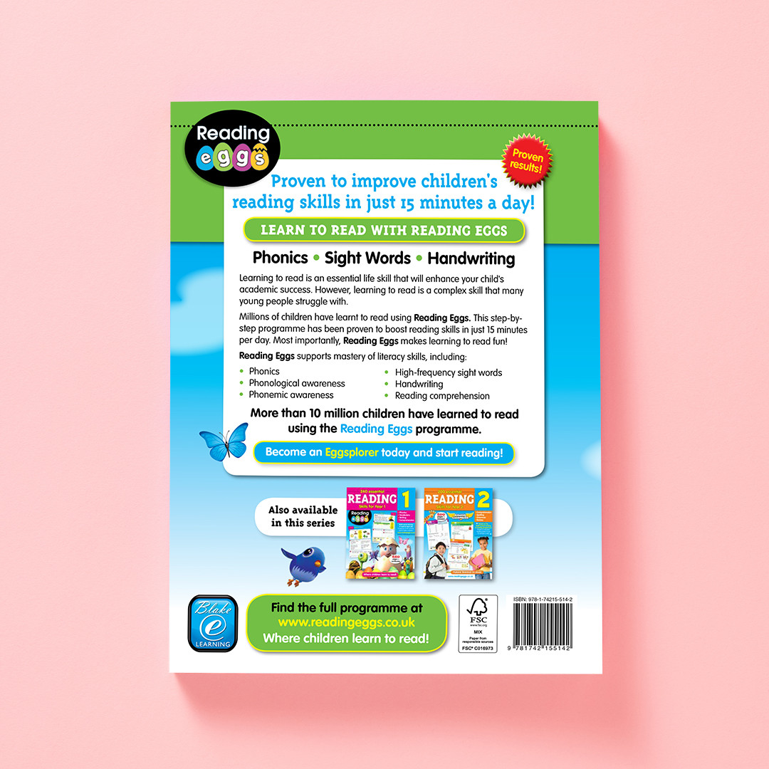 Reception Reading Workbook – 240 Reading Skills for Reception in ...