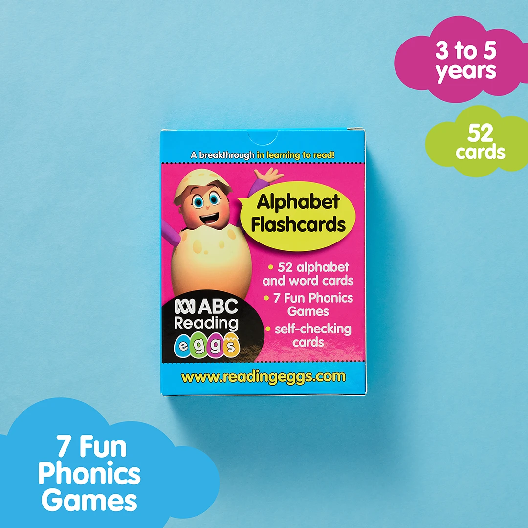 Alphabet Flashcards With Games – Starting Out | Ages 3–5 in Alphabet ...