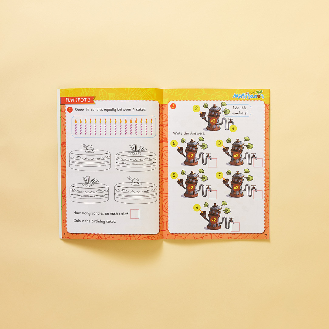Maths Activity Book 8 (Ages 4–6) – ABC Mathseeds in Maths Activity Book ...
